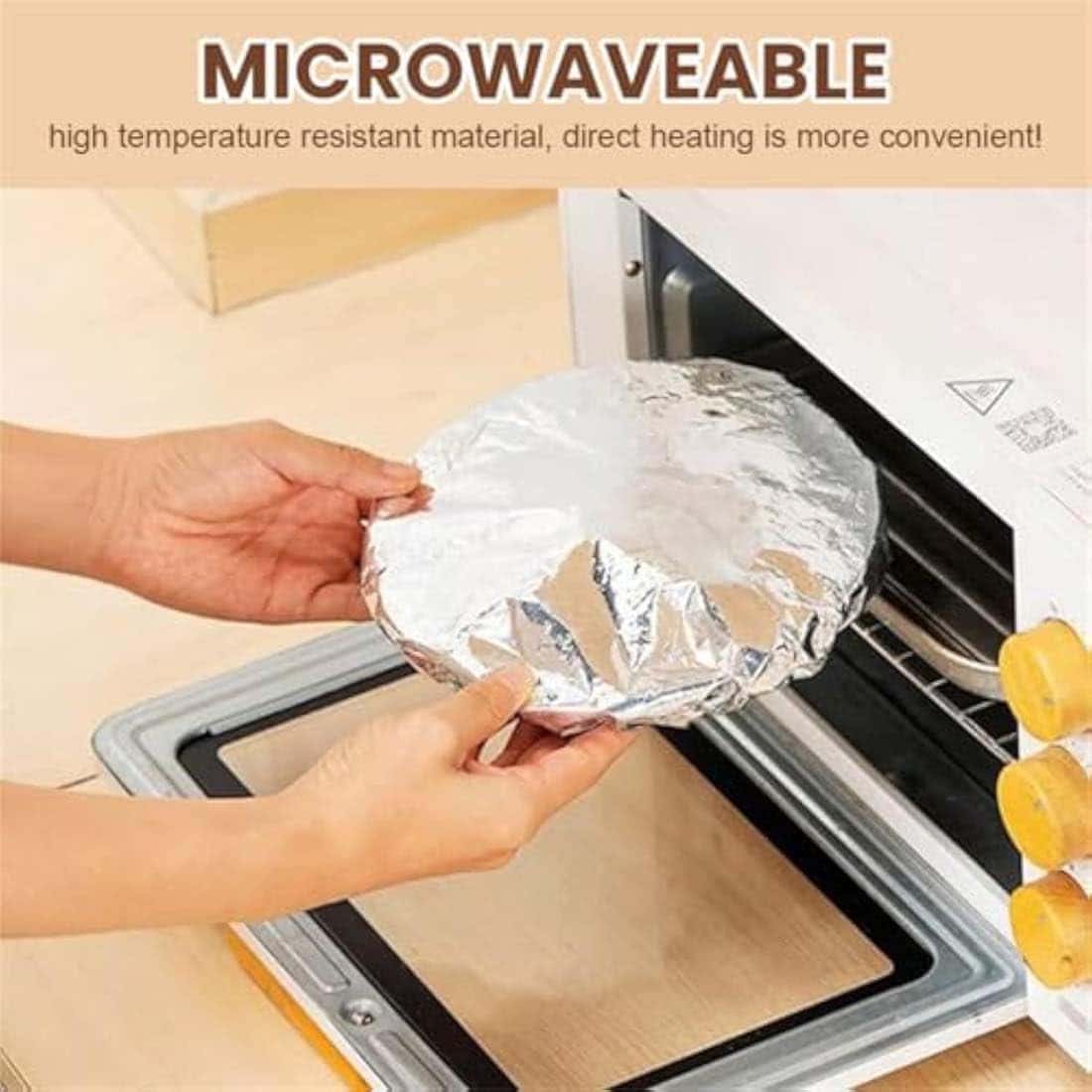 FRESH – insulation aluminium foil cover (100pcs) – Mlandia